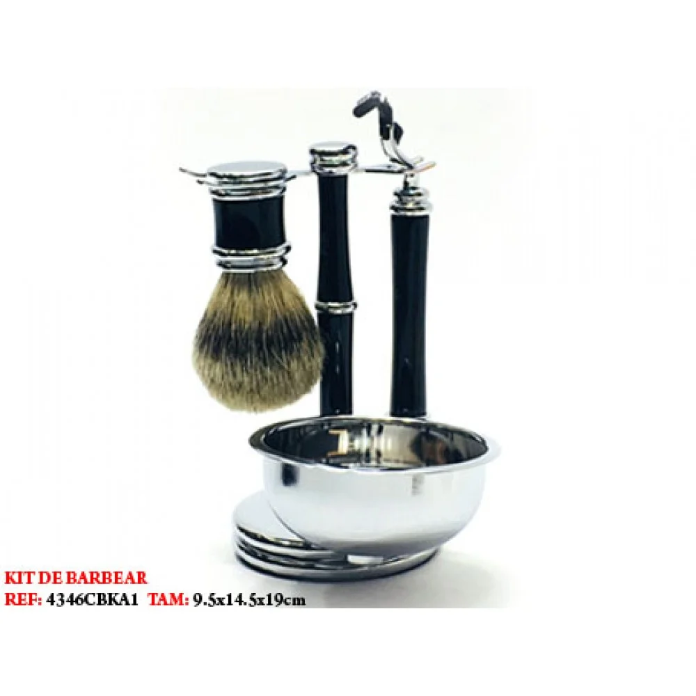 KIT DE BARBEAR. TAM: 9.5X14.5X19CM