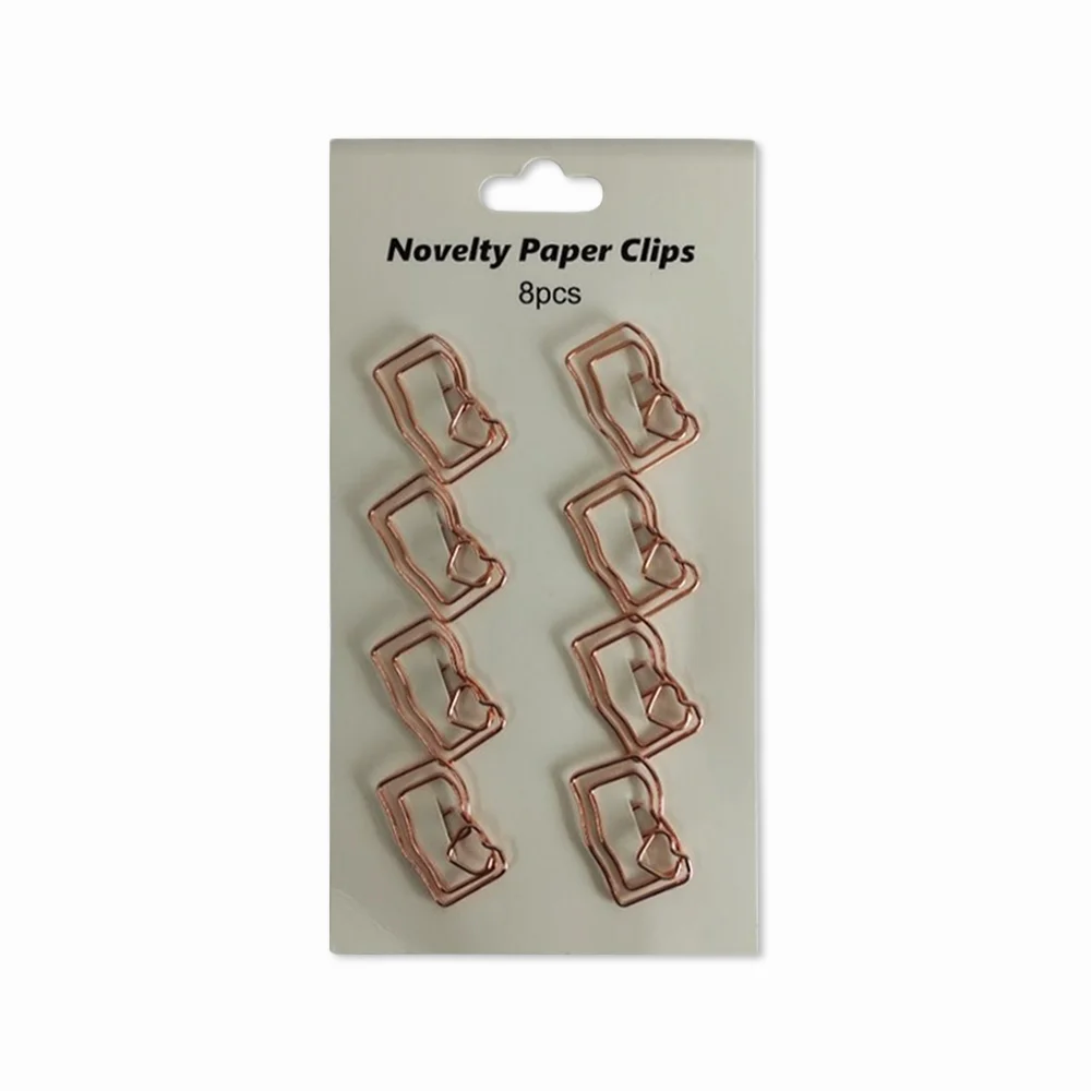 KIT CLIPS COM 8 UNIDADES 29MM EM METAL REF: AP3547