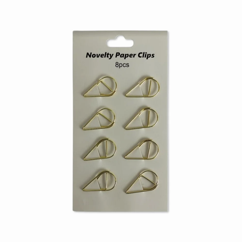 KIT CLIPS COM 8 UNIDADES 33MM EM METAL REF: AP5448