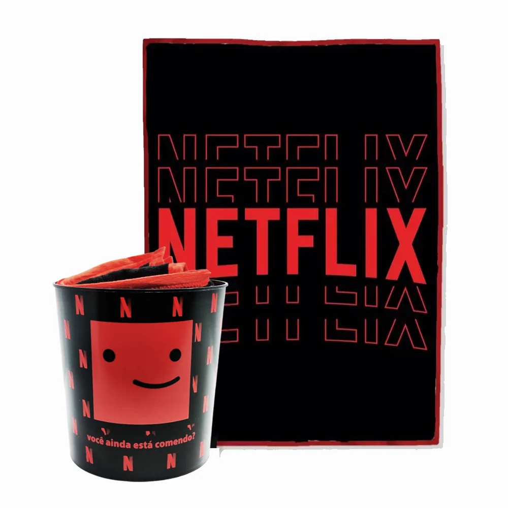 KIT BALDE COM MANTA MODELO NETFLIX REF: 10140903