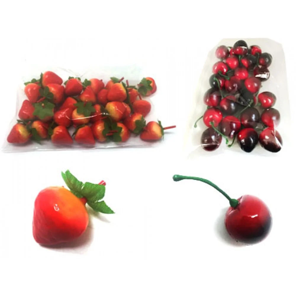 PACOTE FRUTA ARTFICIAL C/30 PCS